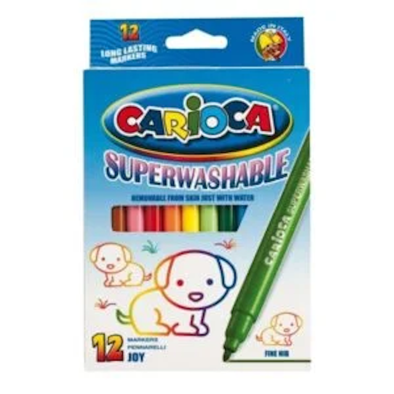 Μαρκαδόροι Carioca super joy 24 χρωμάτων - Καλαχάνη